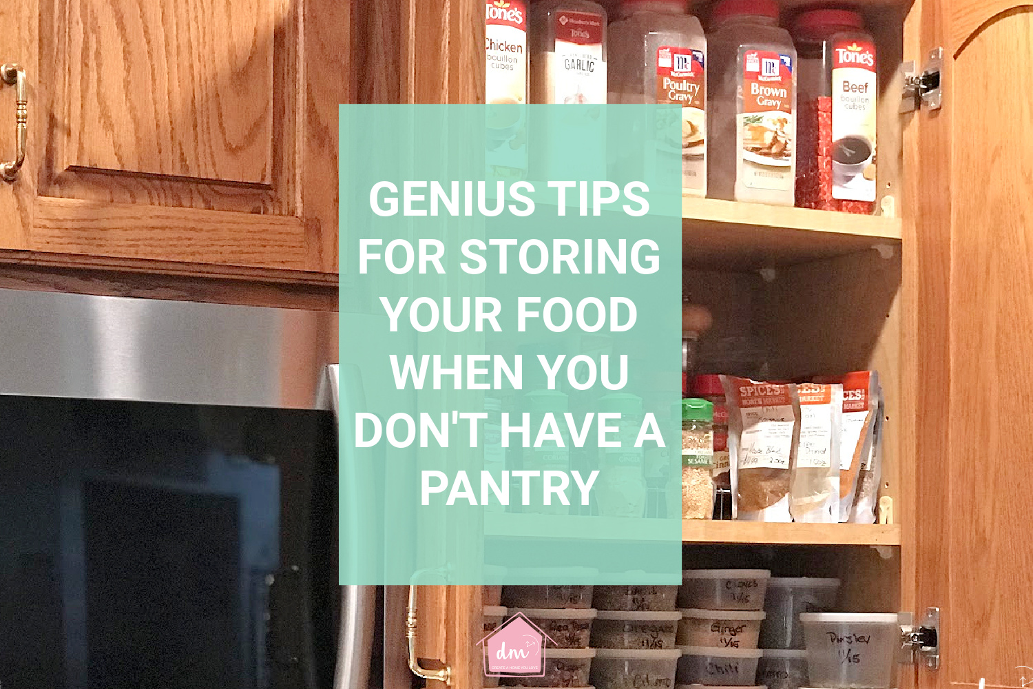 How to Store Food Without a Pantry Like a Pro - Declutter in Minutes