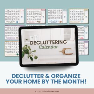 How to Use an Organizing Calendar for a Clutter-Free Life - Declutter ...
