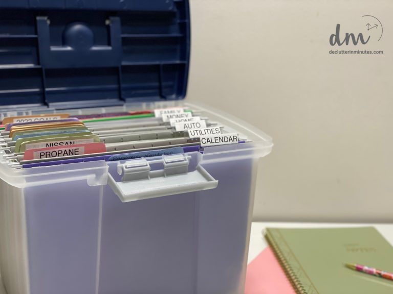How to Organize Mail and Reduce Clutter - Declutter in Minutes