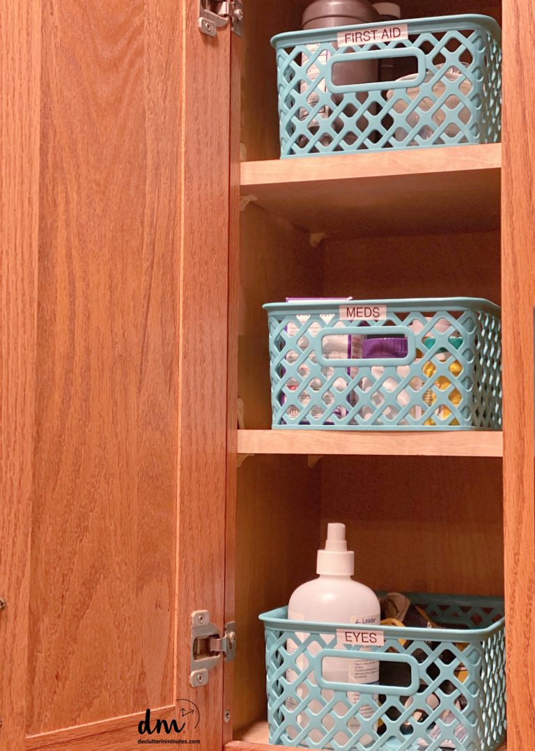 Baskets for Organizing: Say Goodbye to Clutter! - Declutter in Minutes