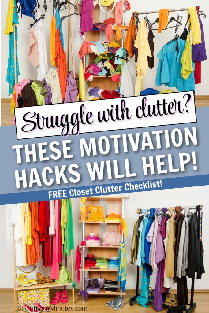 Find Motivation to Declutter Clothes Without Stress - Declutter in Minutes