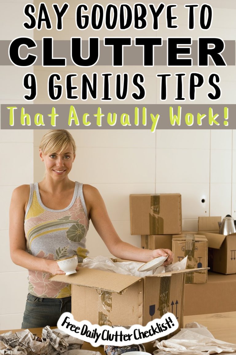 Clutter-Free Tips for Your Home and Life - Declutter in Minutes