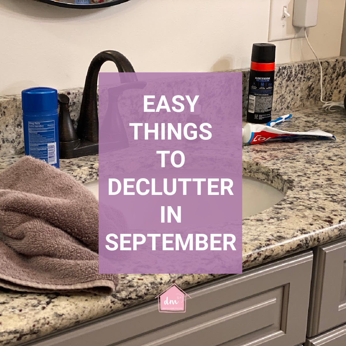 Things to Declutter in September - Declutter in Minutes
