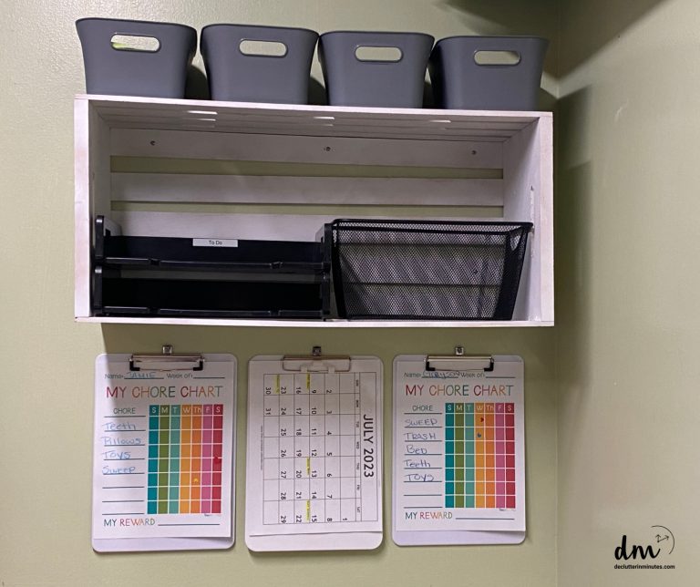 What is a Command Center in a Home - Declutter in Minutes