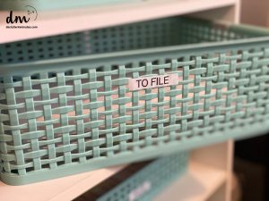 Easy Home Filing System to Simplify Paperwork - Declutter in Minutes