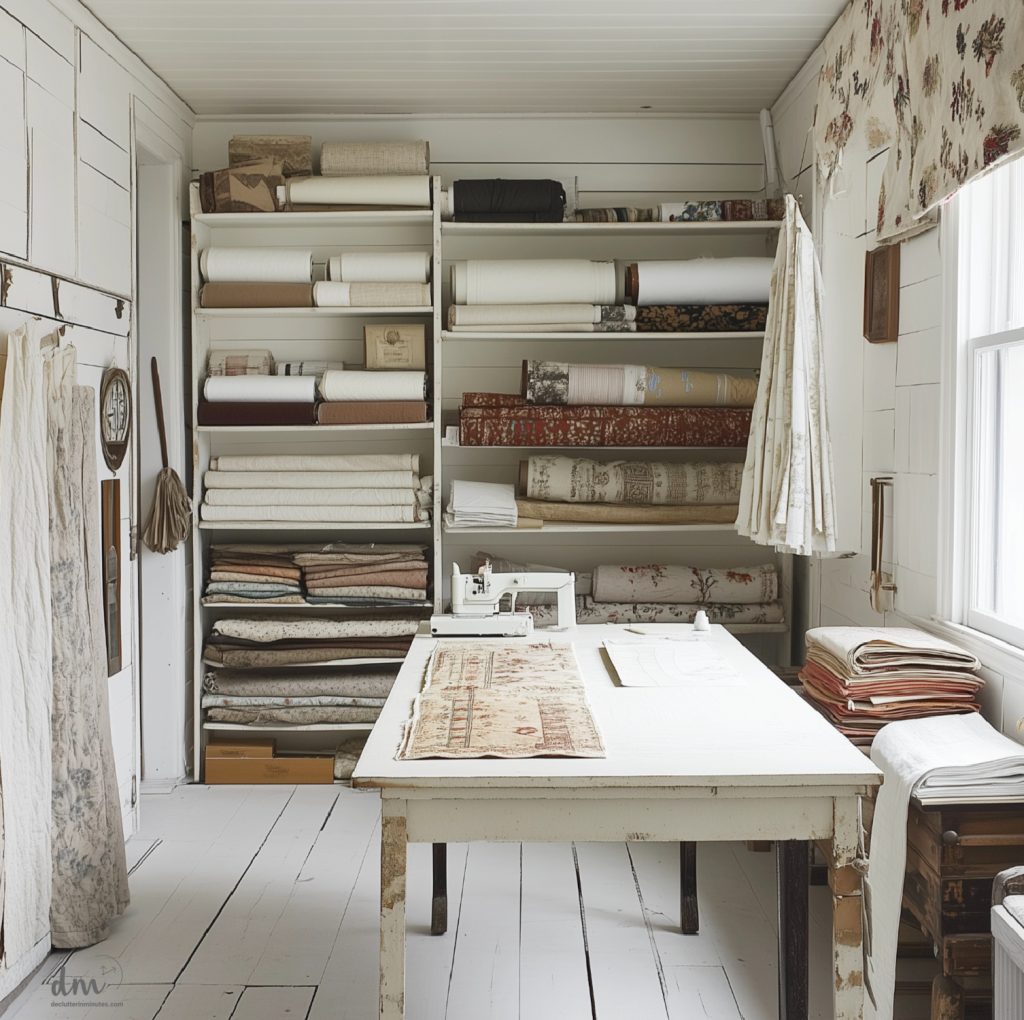 Designing Your Dream Sewing Room Layout - Declutter in Minutes