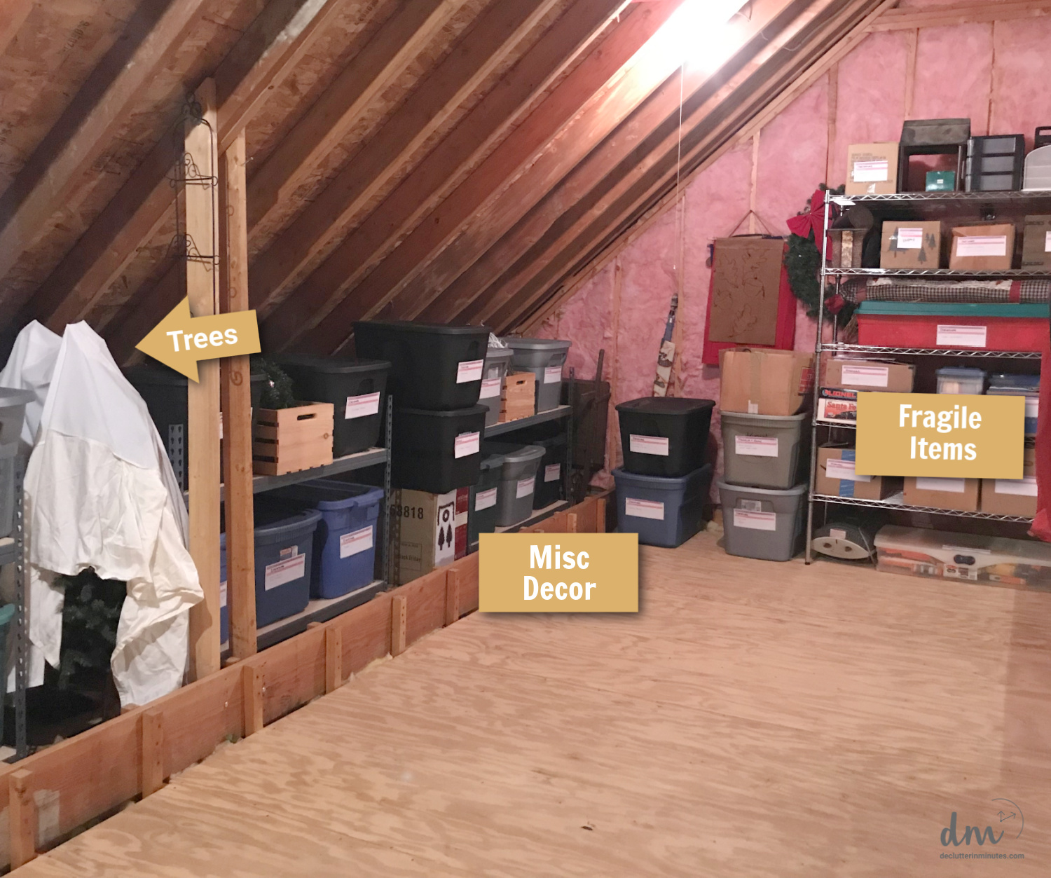 Best Storage Ideas for Holiday Decorations - Declutter in Minutes