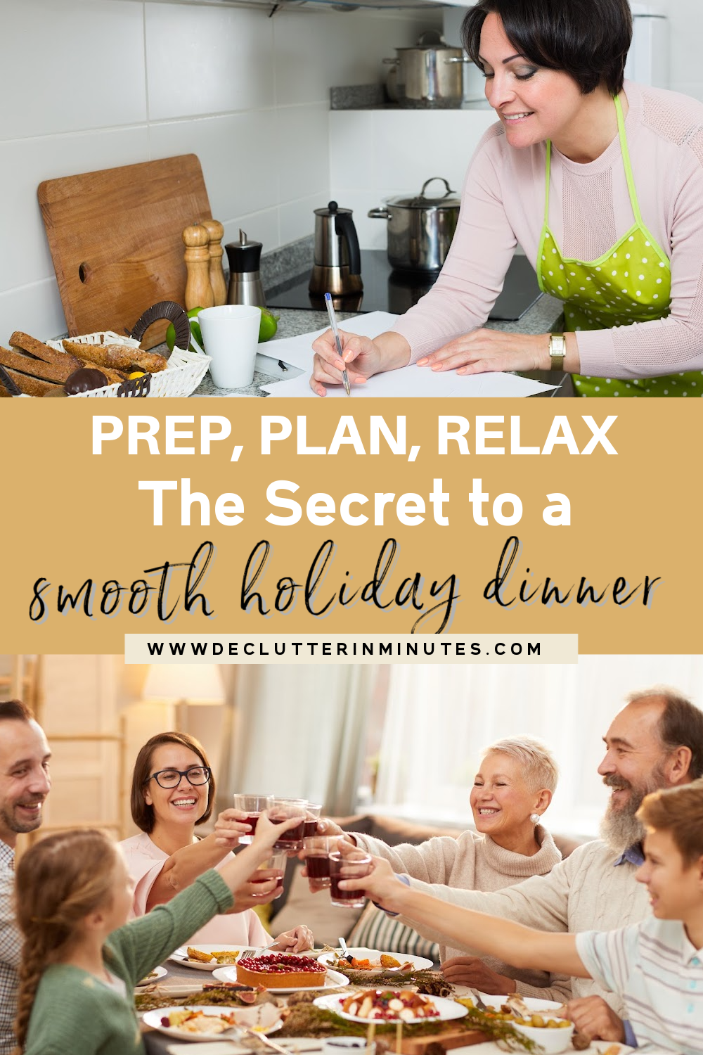 Holiday Meal Planner: Your Guide to Stress-Free Hosting - Declutter in ...