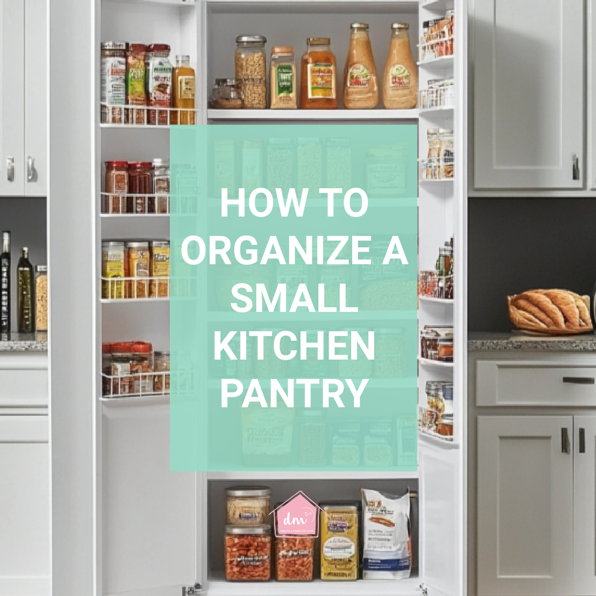 Maximize your Space: How to Organize a Small Pantry - Declutter in Minutes