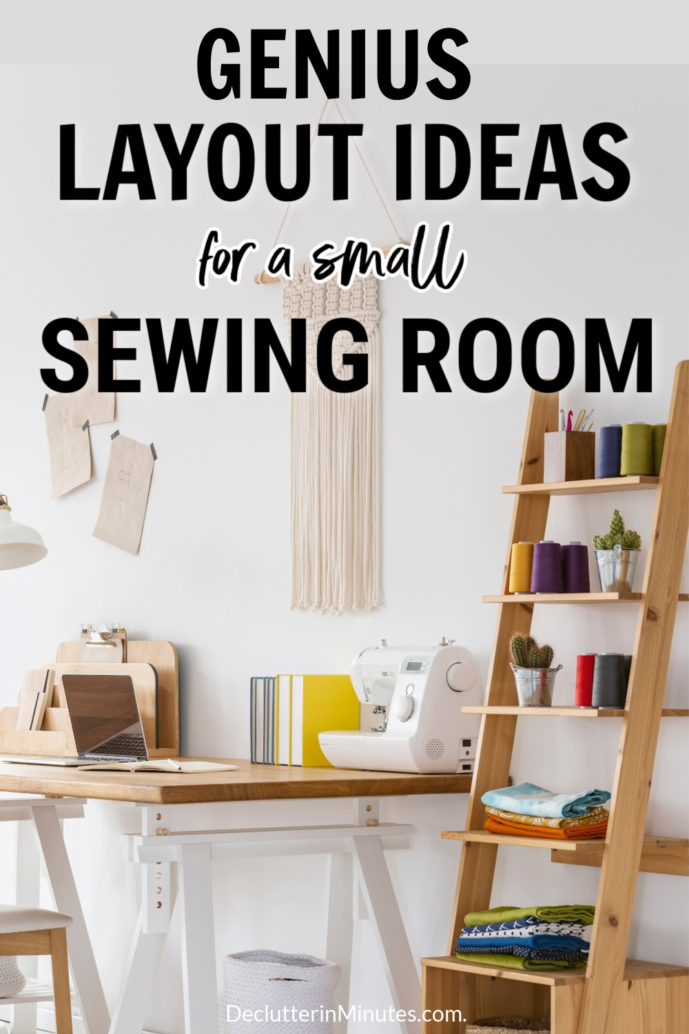 Small Sewing Room Layout Ideas That Make Sewing Easier