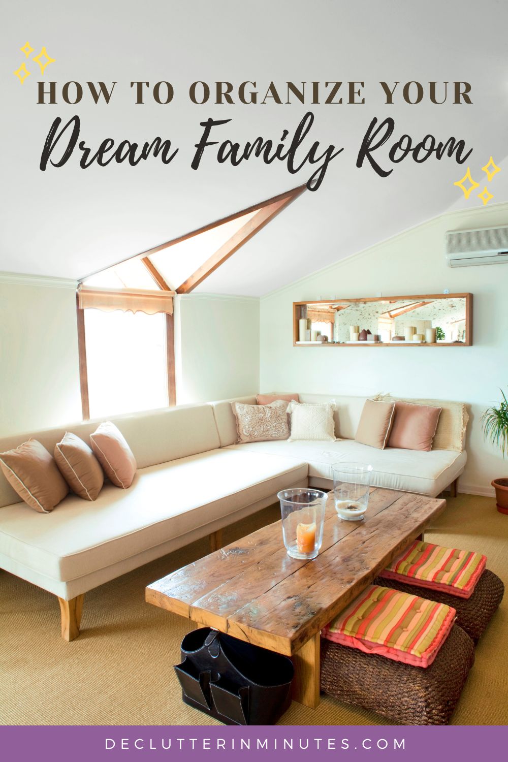 Organize the Family Room: Quick Tips and Shortcuts - Declutter in Minutes
