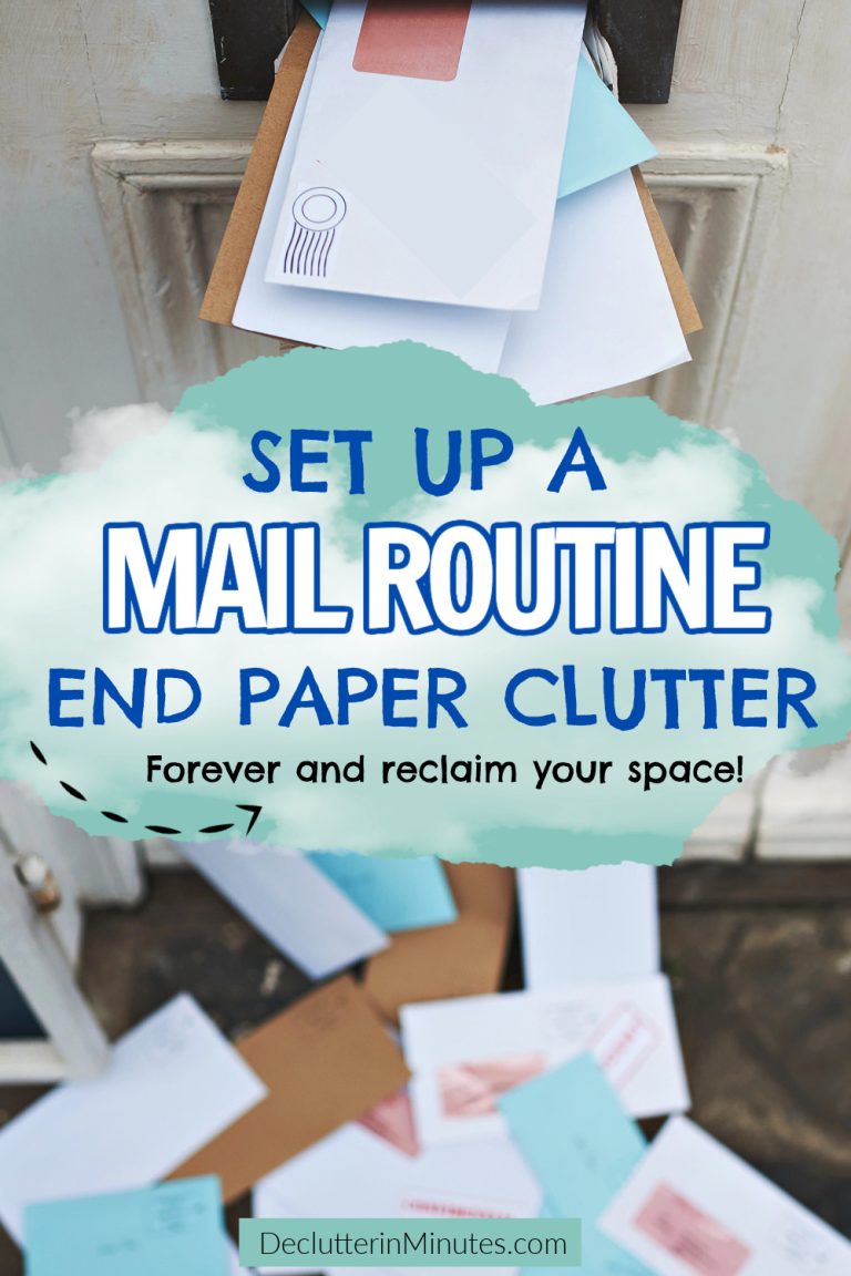Daily Mail Organizer Solutions to Organize Papers - Declutter in Minutes