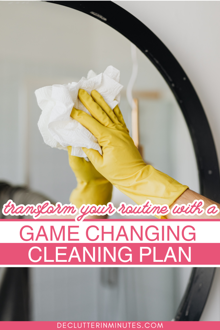 Home Cleaning Planner: Simplify Your Routine Today - Declutter in Minutes