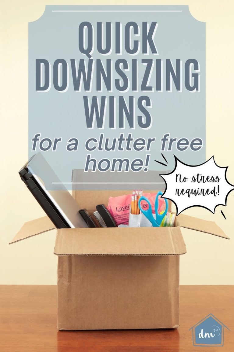 10 Quick Downsizing Wins You Can Do in Under 15 Minutes - Declutter in ...