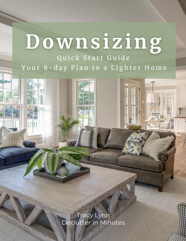 Downsizing Method for Beginners: A Step by Step Guide - Declutter in ...