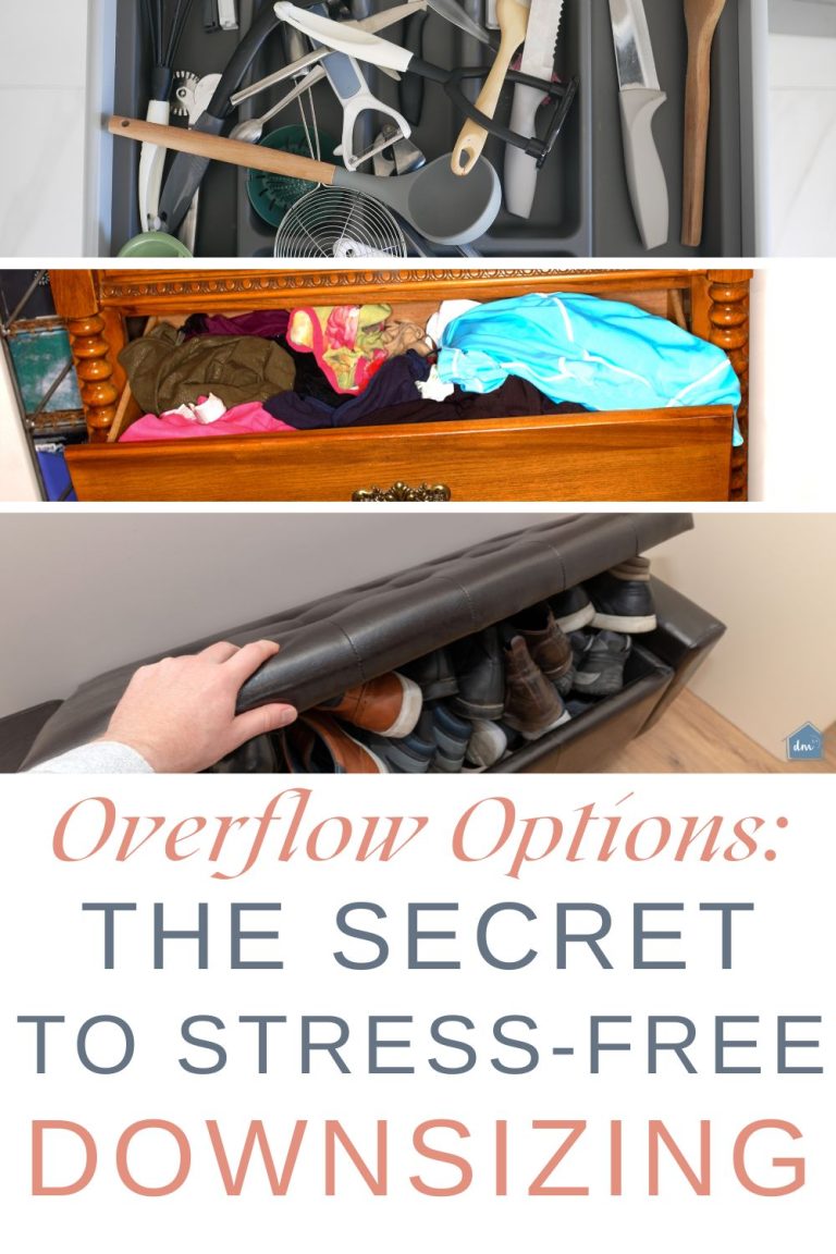 Storage Overflow Solutions for Organizing Your Home - Declutter in Minutes