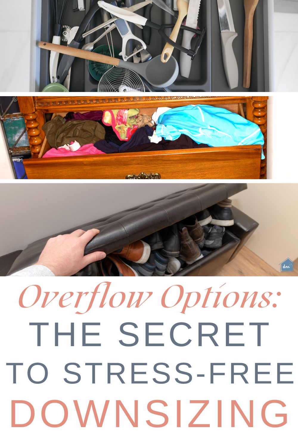 Storage Overflow Solutions for Organizing Your Home - Declutter in Minutes